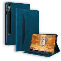 China Laudtec Flip Case for Samsung Tab S10FE+ Tablet Protective Case A9+11 Frosted Contrasting Color Card Holder Leather Cover for sale