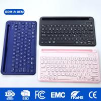 China Factory Direct Sales US/UK Layout Portable Wireless Rechargeable 78-Key Keyboard for Tablet Custom Box & Logo for sale