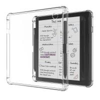 China With Stylus Holder Case for Kobo Libra Clara Colour 2E 2 Hd Sage 7 Inch E Reader Ebook Clear Tpu Soft Ereader Pbk158 Laudtec for sale