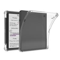 China With Stylus Holder Case for Kobo Libra Clara Colour 2E 2 Hd Sage 7 Inch E Reader Ebook Clear Tpu Soft Ereader Pbk158 Laudtec for sale