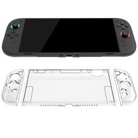China Laudtec Clear Dockable Case for Switch 2 2025 Protective PC Shell Case Slim Controller Cover for Nintendo YXJ28 for sale