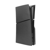 China Laudtec Sjk936 Carbon Fiber Texture Case Water Sticker Protective Replacement Shell for CD-ROM Version for PS5 Slim Game for sale