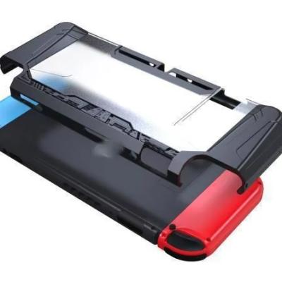 China Transparent PC Integrated Thin Game Case for Nintendo for Switch Lite OLED 2 Bottom Dock TPU Soft Accessories for sale