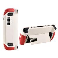 China Laudtec All-Inclusive 360 Degree Skin-Friendly Cowhide Handle Protective Case for Steam Deck Yxj01 Machine Palm Game Accessories for sale