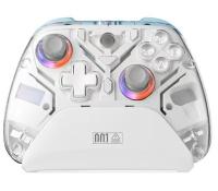 China ABS Wireless Gamepad for Nintendo for Switch Lite OLED 2 Motion Sensing Vibration & Rapid Fire Back Buttons Transparent PC for sale