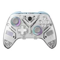 China ABS Wireless Gamepad for Nintendo for Switch Lite OLED 2 Motion Sensing Vibration & Rapid Fire Back Buttons Transparent PC for sale