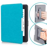 China PU E-Reader Cover for Kindle Paperwhite 11 Generation Protective Case Custom Logo Color Options CE Certified Private Label for sale