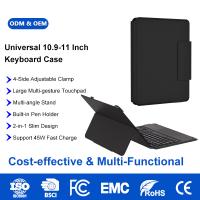 China BT Keyboard Case for iPad 10.9/11, Multi-Touch Trackpad with Full Gesture Support, OEM/ODM Custom Logo, PU Leather Cover for sale
