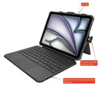 China Education/Business Use Plug and Play Keyboard Case for iPad A16 , No BT Pairing Required, Bulk Supply , Certified CE/ISO9001 for sale