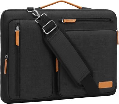 China 360 Protective Laptop Shoulder Bag15-15.6 Inch Computer Sleeve for MacBook Pro 16 with Pockets Handle LBX0118-2 Wholesale OEM/ODM/Private Label for sale