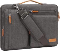 China 360 Protective Laptop Shoulder Bag15-15.6 Inch Computer Sleeve for MacBook Pro 16 with Pockets Handle LBX0118-2 Wholesale OEM/ODM/Private Label for sale