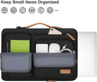 China 360 Protective Laptop Shoulder Bag15-15.6 Inch Computer Sleeve for MacBook Pro 16 with Pockets Handle LBX0118-2 Wholesale OEM/ODM/Private Label for sale