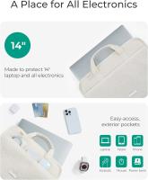 China Custom Thin Business Faux Fur Laptop Bag Shockproof Computer Sleeve with Adjustable Removable Shoulder Strap Handbag Cover Wholesale OEM/ODM/Private Label for sale