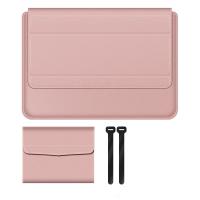 China For Laudtec DNB26 3-in-1 Adjustable Tablet Holder Leather Bag Laptop Mouse Pad Korean Business Travel Shoulder Backpack Office Wholesale OEM/ODM/Private Label for sale