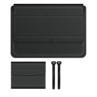 China For Laudtec DNB26 3-in-1 Adjustable Tablet Holder Leather Bag Laptop Mouse Pad Korean Business Travel Shoulder Backpack Office Wholesale OEM/ODM/Private Label for sale