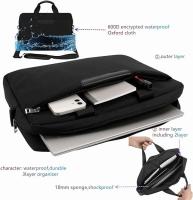 China 17.3 Inch Laptop Briefcase with Cross-Body Shoulder DVD Player bag Painting board bag 3-layer Design Durable Wholesale OEM/ODM/Private Label for sale