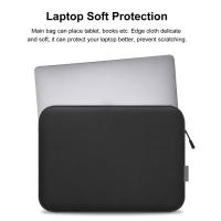 China Business Zipper Briefcase Laptop Sleeve Backpack 13 Inch Black Slim Lightweight Waterproof Shockproof Eco-Friendly Convertible for sale