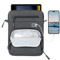 China Modern Tablet Shoulder Bag Apple iPad Air Pro 11 Inch Shockproof Polyester Lightweight Simple Design DNB32 Wholesale for sale