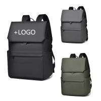 China Laudtec Men'S Stylish Laptop Backpack Soft Handle Zipper Simple Business Bags Durable Oxford School & Work Bag Customized Dnb163 Wholesale OEM/ODM/Private Label for sale