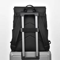 China Laudtec Men'S Stylish Laptop Backpack Soft Handle Zipper Simple Business Bags Durable Oxford School & Work Bag Customized Dnb163 Wholesale OEM/ODM/Private Label for sale