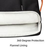 China For Laudtec 15 Inch Laptop Briefcase Custom Logo Simple Shoulder Bag Luxury Elegant Polyester Sling Sleeve Business Computer Bag Wholesale OEM/ODM/Private Label for sale