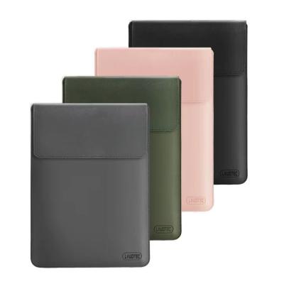 China For Laudtec 13 Inch Laptop Sleeve Lightweight PU Leather Carrying Bag with Multiple Functions & Mouse Pad Custom Logo DNB57 Wholesale OEM/ODM/Private Label for sale