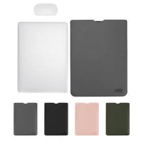 China For Laudtec 13 Inch Laptop Sleeve Lightweight PU Leather Carrying Bag with Multiple Functions & Mouse Pad Custom Logo DNB57 Wholesale OEM/ODM/Private Label for sale