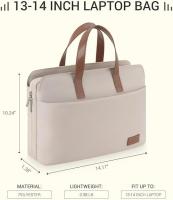 China Women Portable Waterproof Business Laptop Carrying Bag Custom Logo Shoulder Bags Large Capacity Backpack Computer Briefcase for sale