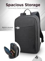 China Factory Directly Custom Large Capacity Laptop Backpack Custom Logo Simple Rucksack Stylish Luxury Business Computer Bag for sale