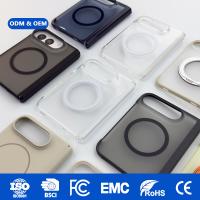 China OEM Premium Matte Magnetic Phone Case for iPhone 18 Fold, Screen & Camera Raised Bezel, Anti-Drop Protection for sale