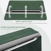 China Factory Leather Laptop Sleeve Case With Stand Computer Carrying Bag With Pouch LBX1226-2 for sale