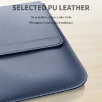 China Slim Protective PU Leather Sleeve for Macbook Air 13 Pro 14 Stylish Laptop Backpack for Laudtec DNB27 for sale