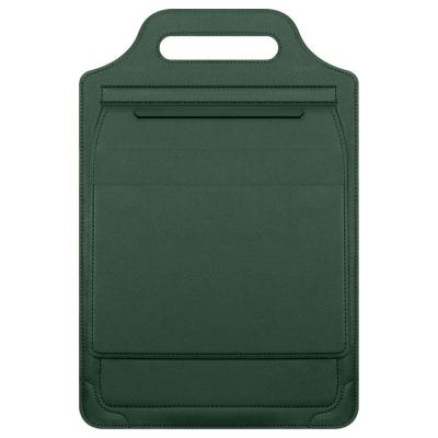 China Pu Leather Bag Laptop Mouse Pad Adjustable Tablet Holder 3In1 Simple Bags Handheld Stand Computer Backpack Office Dnb29 Laudtec for sale