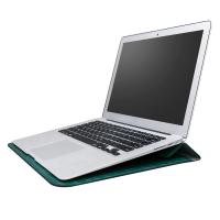 China Pu Leather Flap Style Case Bag Laptop Sleeve for Macbook Air 13.6 Inch 2024 2023 2022 Crocodile Grain Notebook Cover for sale