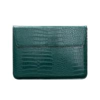 China Pu Leather Flap Style Case Bag Laptop Sleeve for Macbook Air 13.6 Inch 2024 2023 2022 Crocodile Grain Notebook Cover for sale