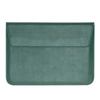 China Laptop Sleeve Case Pu Leather for Macbook Pro 16 2021 & 2019 A2141 Slim Envelope Bag With Stand Feature for sale