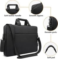 China Laptop Bag Case Messenger Bag Computer Sleeve with Shoulder Strap Waterproof Briefcase Laptop Men Women Business Work Travel for sale