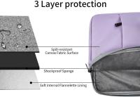 China 15.6 16 Inch Laptop Case Sleeve for HP 15.6 Laptop Computer Bag Carrying Handbag with Handle Waterproof Zipper for sale