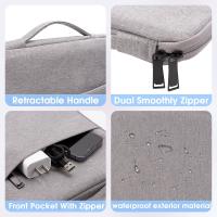 China For Laudtec 15.6 Inch Laptop Handbag Waterproof Case Sleeve with Front Pocket Shockproof Briefcase Retractable Handle Carrier Wholesale OEM/ODM/Private Label for sale