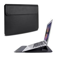 China For Laudtec Customized Pure Color PU Leather Laptop Sleeve Case Simple Modern Universal Computer Stand Bag Waterproof Wholesale OEM/ODM/Private Label for sale