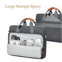 China Laptop Case Bag With Edge Protection for 15.6 16 17 17.3 14 13 13.6 Inch Computer Shoulder Carrying Briefcase for sale