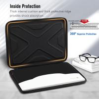 China EVA Hard Laptop Sleeve Waterproof and Shockproof Protective Notebook Cover for Macbook 15 Inch Carrying Bag LBX0113-2 for sale