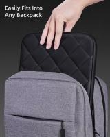 China 3-14 Inch Puffy Laptop Sleeve Case Thickened Lining Laptop Bag for MacBook Air 13 14 Inch Carrying Bags Soft Feel for Winter Wholesale OEM/ODM/Private Label for sale