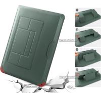China Laptop Sleeve Case with Stand and Mouse Pad 15-16 Inch Laptop Case Leather Protective Cover for MacBook Pro Air 13 15 Inch Wholesale OEM/ODM/Private Label for sale