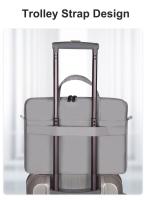 China For Laudtec 15.6-16.1 Inch Laptop Briefcase for Men Simple Polyester Waterproof Business Travel Bag Large Capacity Mac Book Wholesale OEM/ODM/Private Label for sale
