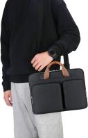 China Customize Computer Shoulder Handle Bag Business Briefcase with Shoulder Strap 13 14 15 16 Inch Computer Bag Office Computer Bag Wholesale OEM/ODM/Private Label for sale