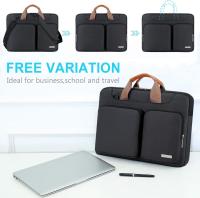 China Customize Computer Shoulder Handle Bag Business Briefcase with Shoulder Strap 13 14 15 16 Inch Computer Bag Office Computer Bag Wholesale OEM/ODM/Private Label for sale