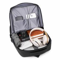 China For Laudtec Custom Logo 15.6 Inch USB Charging Laptop Backpack Waterproof Oxford Portable Large Capacity for Business Travel Wholesale OEM/ODM/Private Label for sale