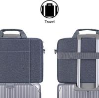 China Shoulder Strap Carrying Briefcase Laptop Bag Messenger Large Case Shockproof EVA Business Laptop Sleeve Case for Travel Wholesale OEM/ODM/Private Label for sale