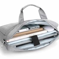 China Custom Logo 14inch Handheld Laptop Bag for Men New Leather Film 16inch Large Capacity Crossbody Shoulder Bag Oxford PU Material Wholesale OEM/ODM/Private Label for sale